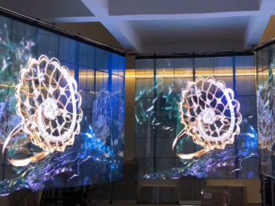 Shopping Mall Store Transparent LED Screen - TreeVisuals