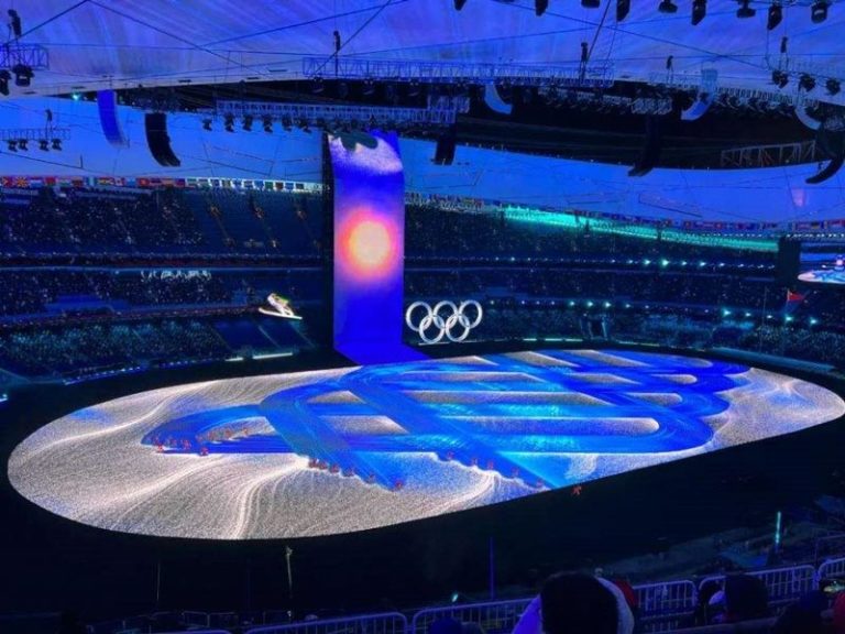 LED Screens Technology at 2022 Winter Olympics Opening Ceremony ...